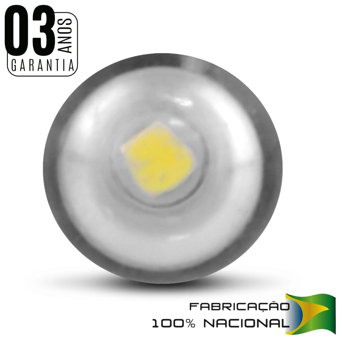 Lâmpada LED Autopoli BA9-69 12V 4W Luz Branca - Connect Parts Lâmpada LED Autopoli BA9-69 12V 4W Luz Branca - Connect Parts